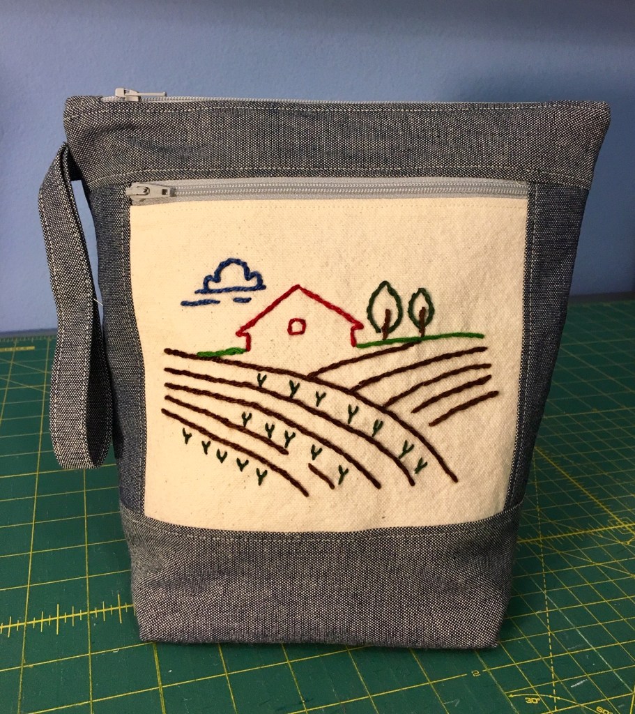 Annie’s Hand Embroidered Pouch – agilejack