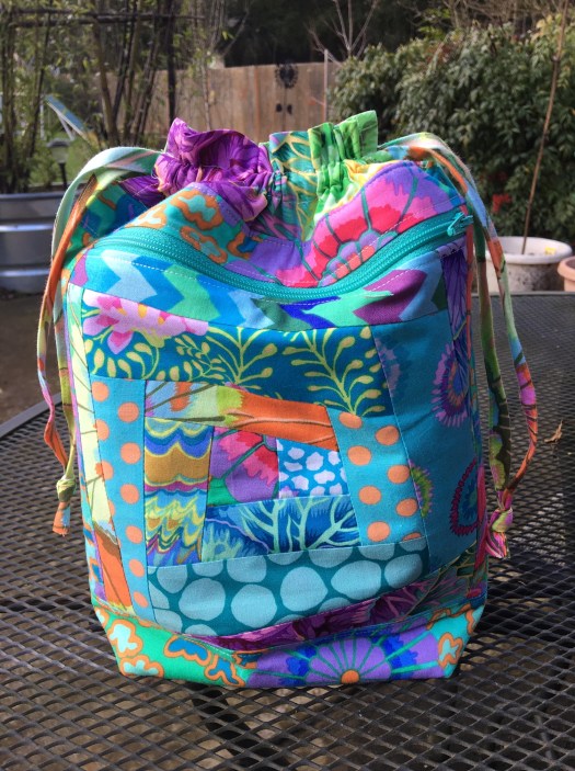 Agilejack’s Drawstring Knitting Project Bag Tutorial – agilejack