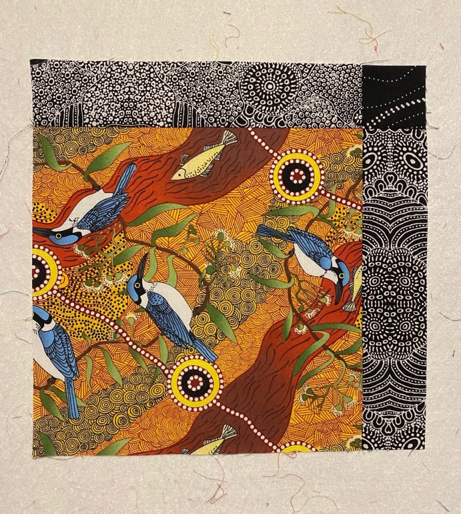 Finally Cutting Into My Aboriginal Fabrics – agilejack