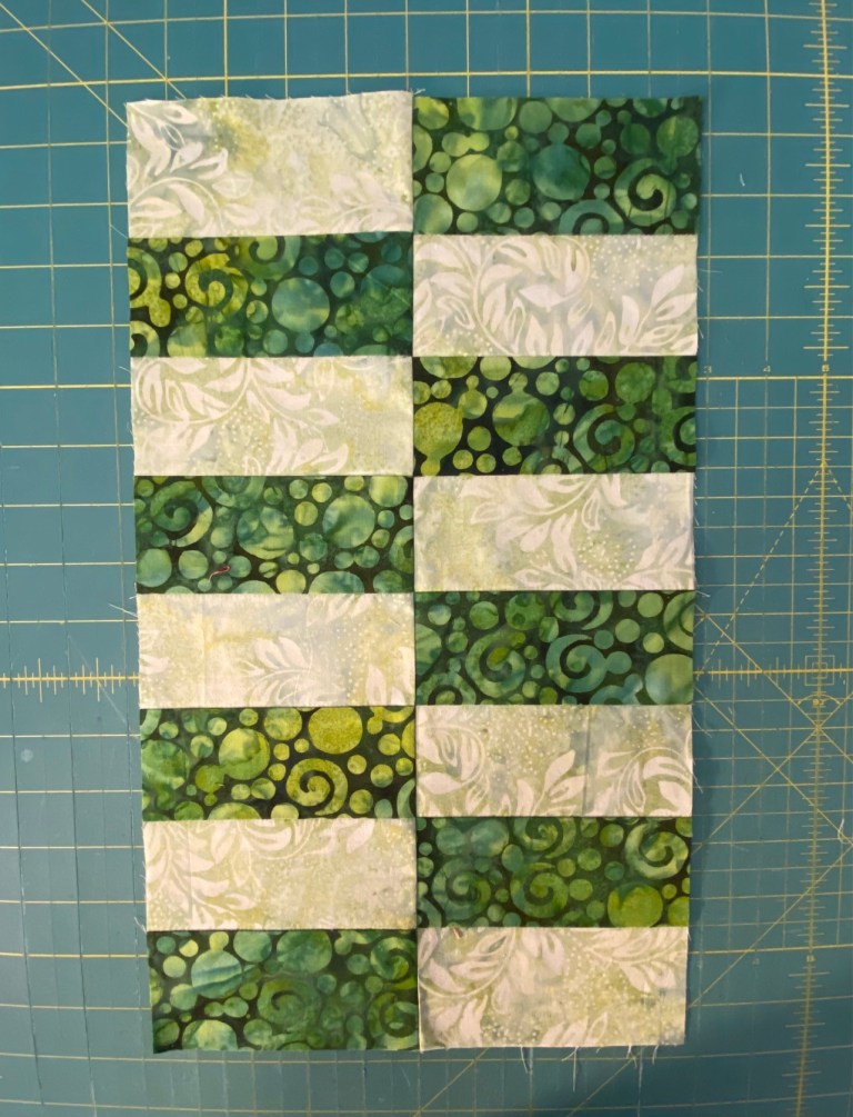 Impromptu Green Batik Quilt – agilejack