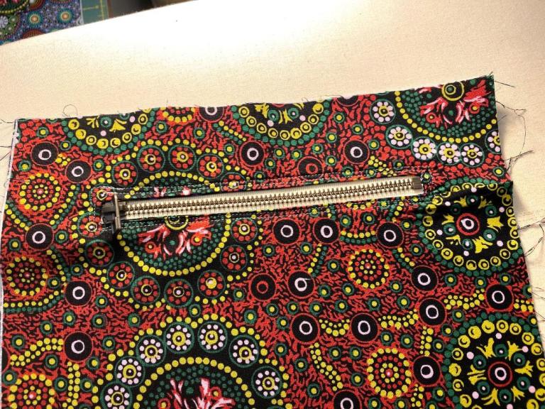Aboriginal Fabric Frankenbag Completed – agilejack