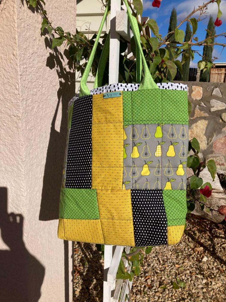 Yellow Frankenbag with Lots of Black and White – agilejack