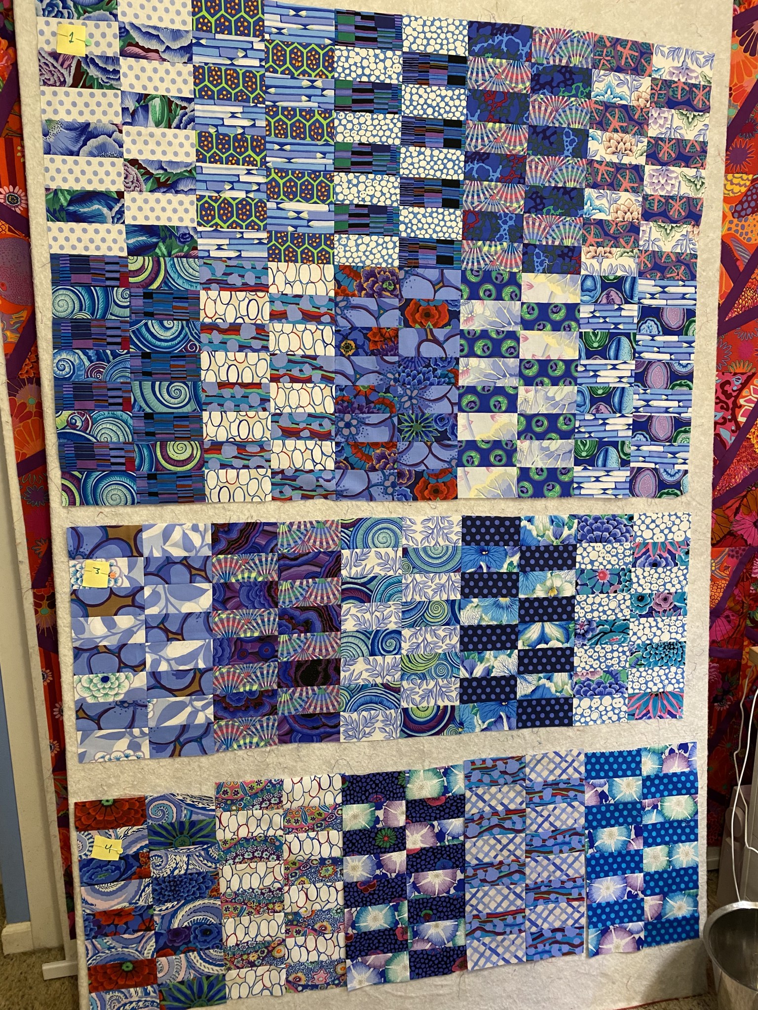 Fast Little Lap Quilt Top Is done – agilejack