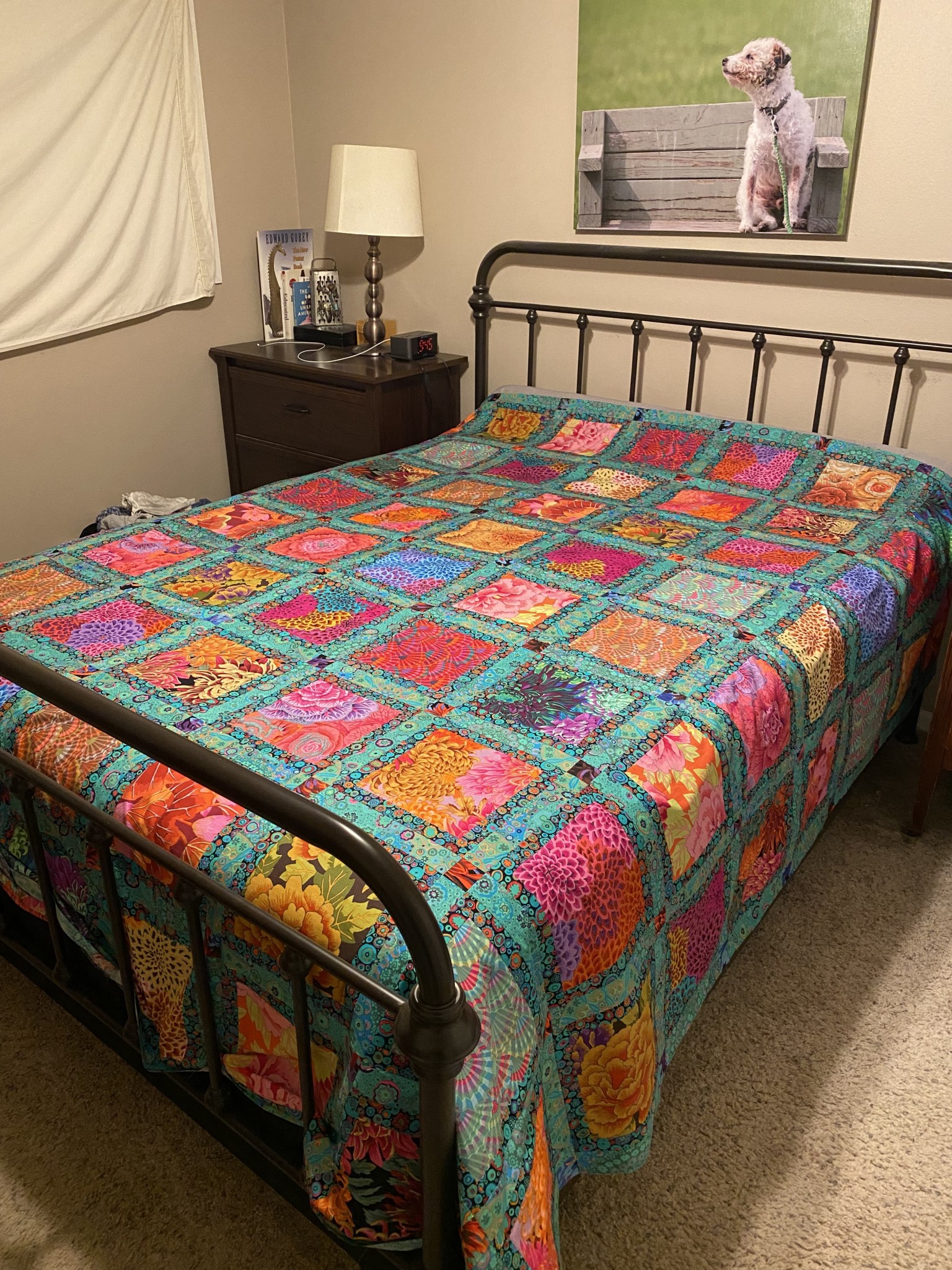 Weekend Goal Met — Jewel Frames Quilt Top Completed – agilejack