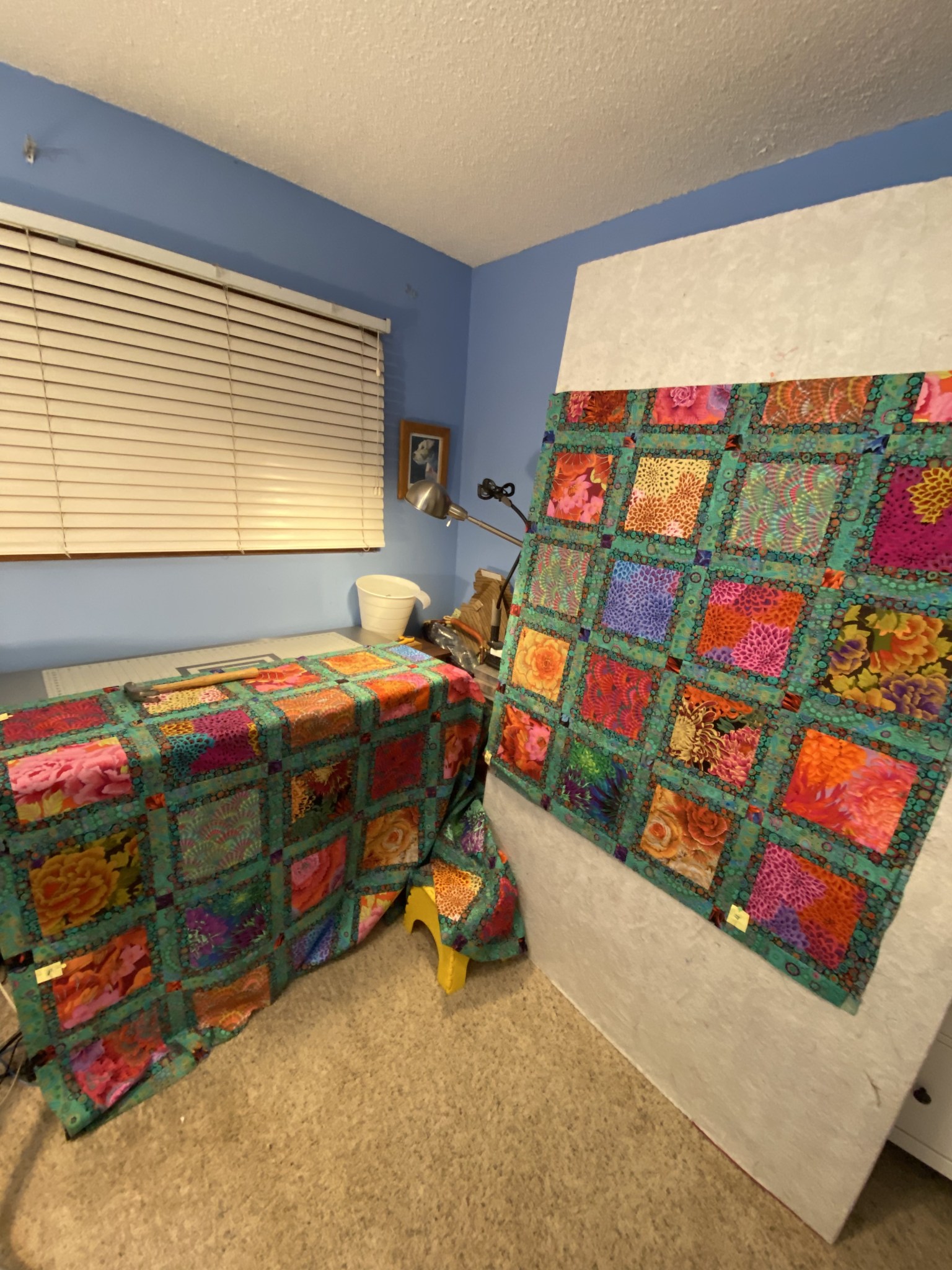 Weekend Goal Met — Jewel Frames Quilt Top Completed – agilejack