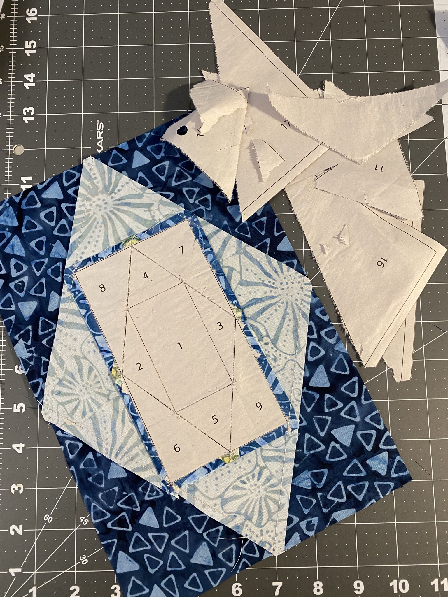 A Little Paper Piecing Diversion – agilejack
